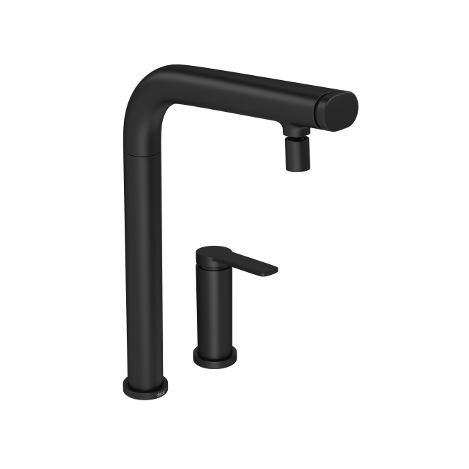 Acionamento Monocomando de Mesa para Cozinha Black Matte 4992.BL99.MT ...