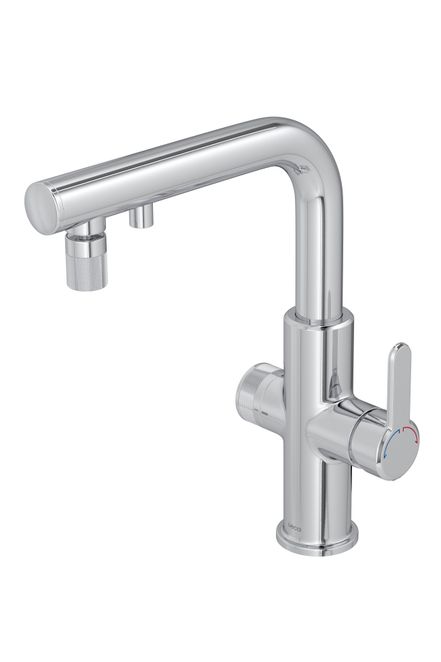 Misturador Monocomando de Mesa com Filtro para Cozinha Cromado 2281.CR ...