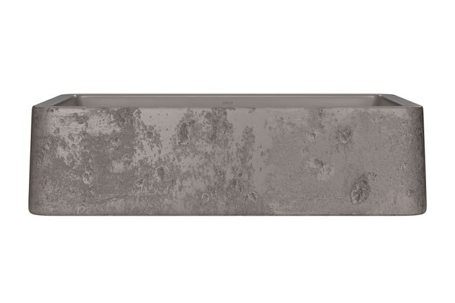 Cuba de Apoio Retangular Concreto Arquitetônico 50cm Mocha L.13050.ETR ...
