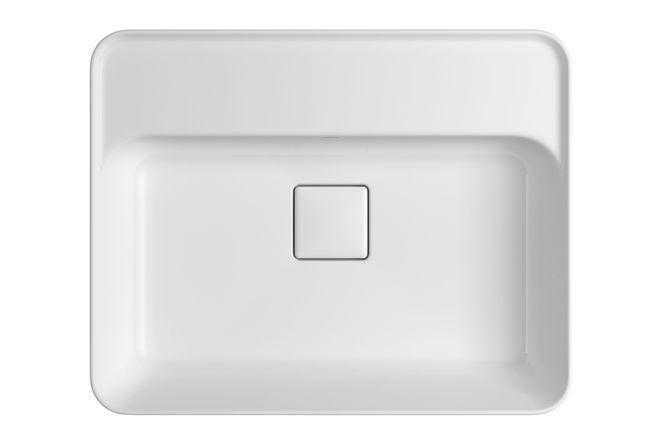 Cuba Retangular de Sobrepor 50cm com Deck Branco L.23050.M.17 | DECA