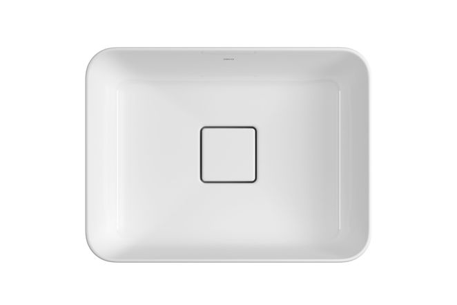 Cuba Retangular de Semi-Encaixe 40cm Branco L.63040.17 | DECA