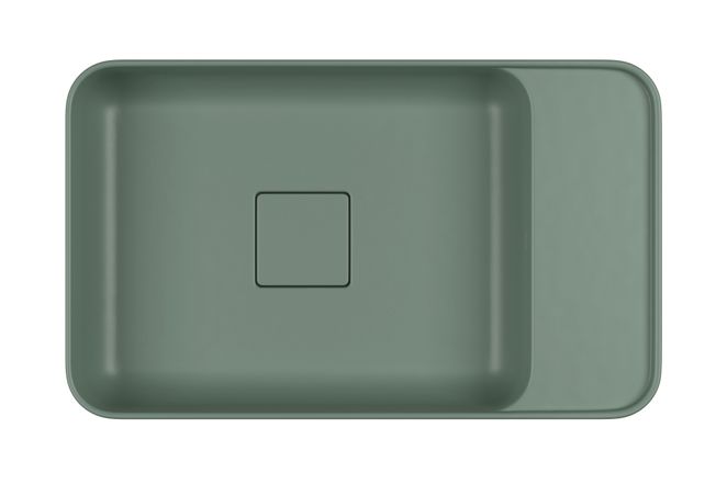 Cuba Retangular Suspensa 50cm com Deck Sálvia L.43050.MD.49 | DECA